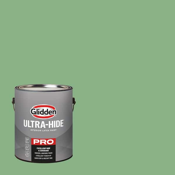 Glidden Ultra-Hide 1 Gal. PPG1131-5 Chatty Cricket Satin Interior Paint ...