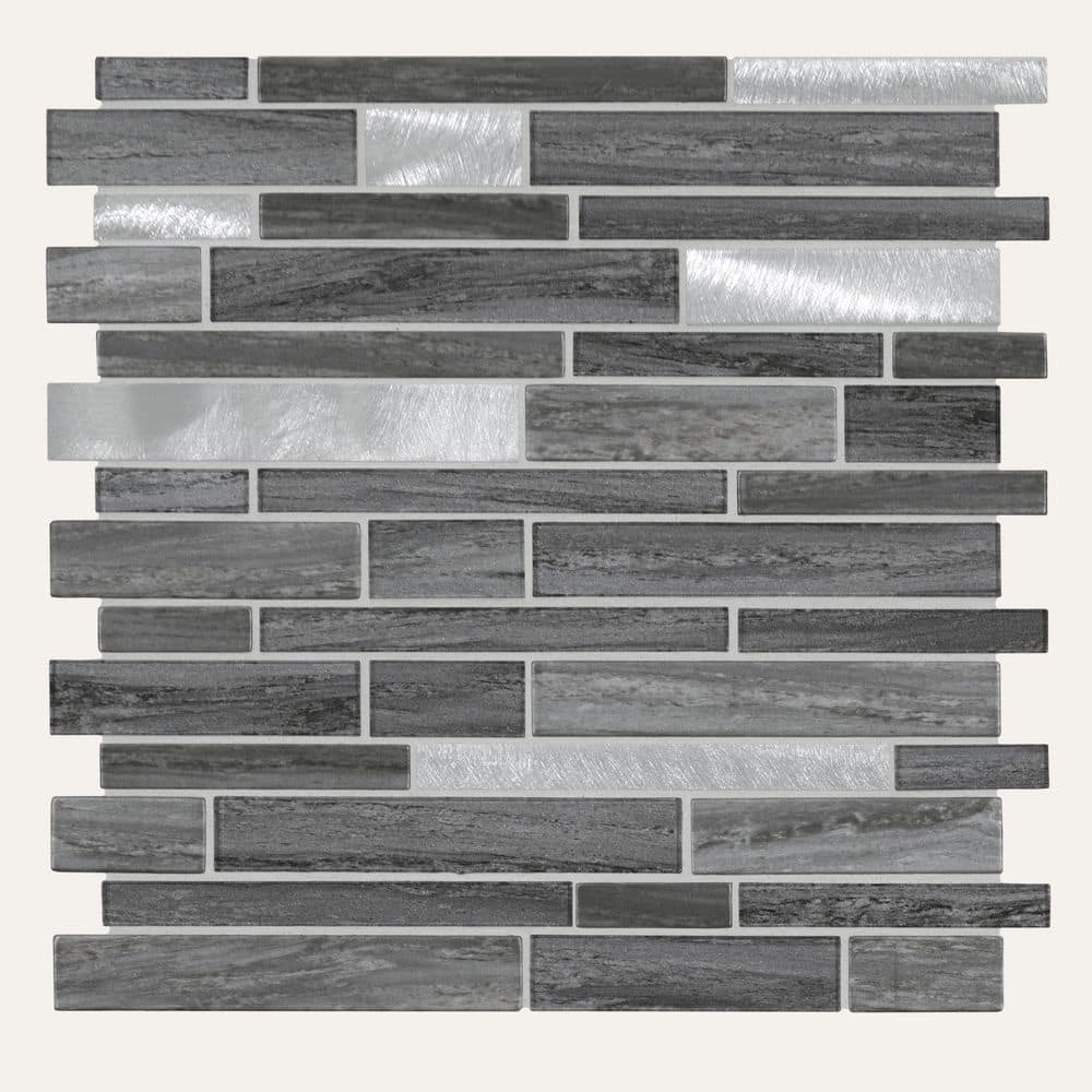 MSI Take Home Tile Sample - Bimini Interlocking 4 in. x 4 in. Multi ...