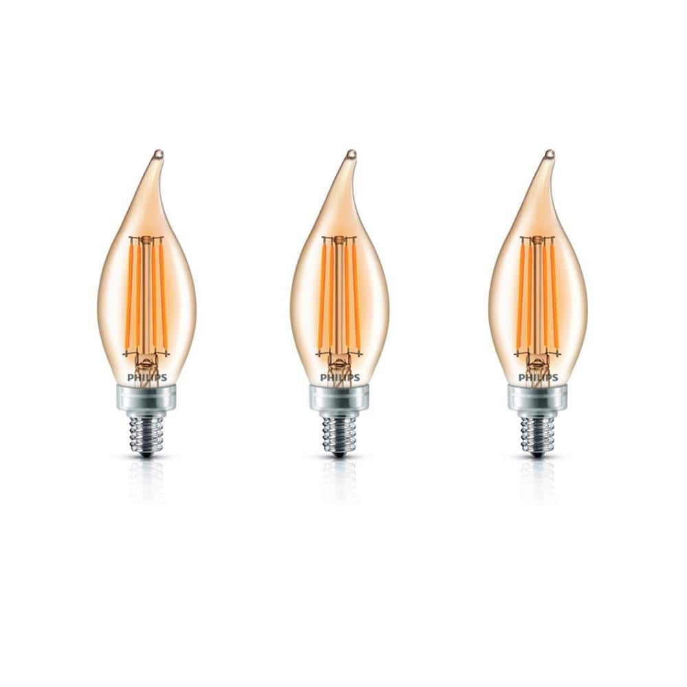 Have a question about Philips 40-Watt Equivalent BA11 Dimmable Vintage ...