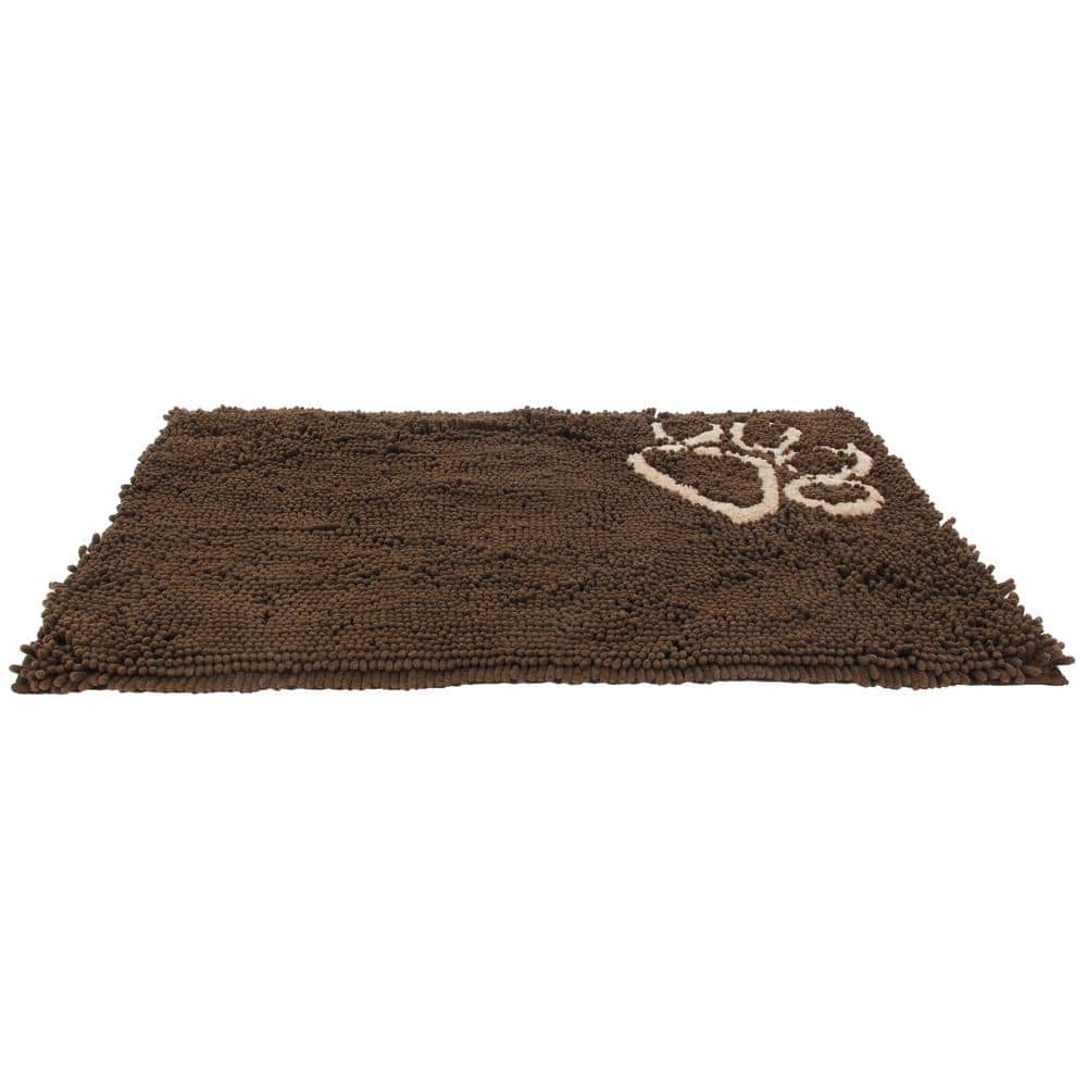 PET LIFE 1 Size Dark Brown Fuzzy Quick-Drying Anti-Skid and Machine ...