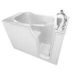 Safety Tubs Gelcoat Entry 52 in. Right Hand Walk-In Soaking Bathtub in ...