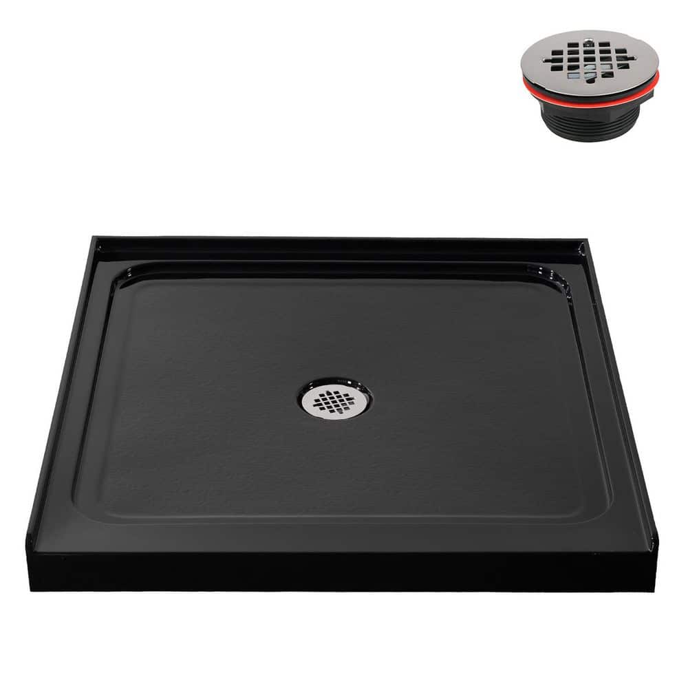 Streamline GB-2537-152-BL 36 in. x 36 in. Alcove Acrylic Shower Pan ...