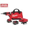 Milwaukee M18 FUEL 18V Lithium-Ion Brushless Cordless Drywall Screw Gun ...
