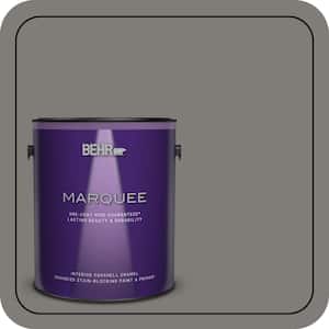 BEHR PREMIUM PLUS 8 oz. #PPU24-21 Greyhound Flat Interior/Exterior ...