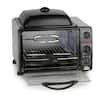 Elite Platinum Platinum 0.8 cu. ft. Black Multi-Function Toaster Oven ...