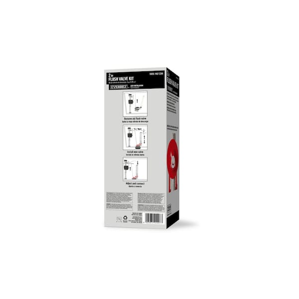 Everbilt 2 in. Universal Complete Toilet Flush Valve Repair Kit 222101 ...