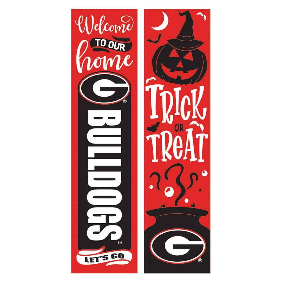 Evergreen 47 in. Double Sided Leaner Halloween Prop Porch Sign ...