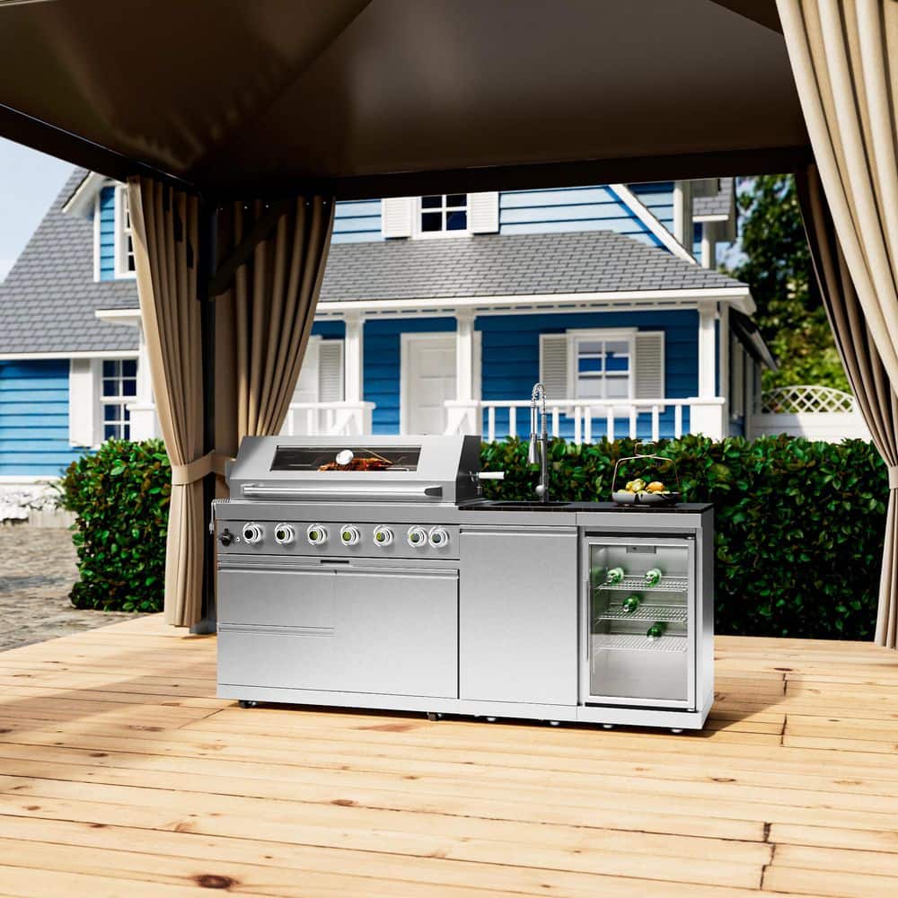 Have a question about VanityIn Deluxe 6-Burner Propane Gas Grill Island ...