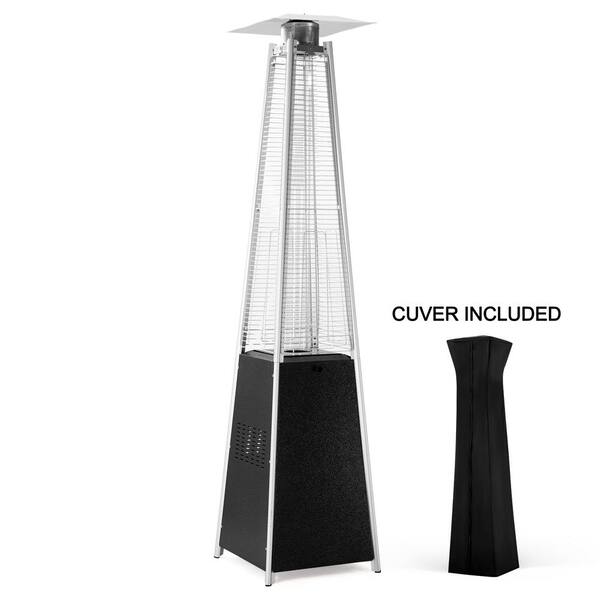 PamaPic 42,000 BTU Residential Silver Propane Heater with Cover PH-TXY ...