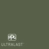PPG UltraLast 1 qt. PPG1124-7 Grape Leaves Eggshell Interior Paint and ...
