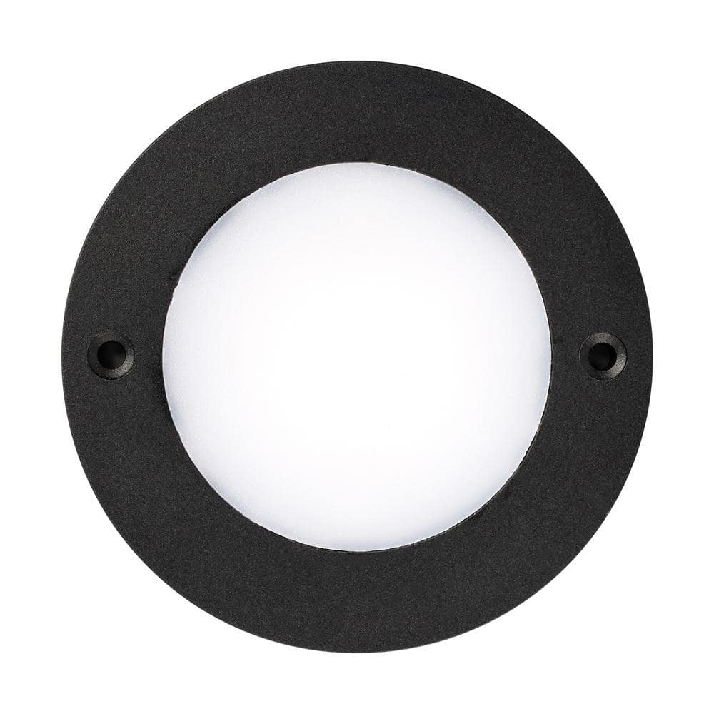Generation Lighting Disk Lighting 1-Light Black Dimmable 3000K 250 ...