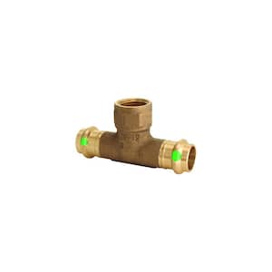 Viega ProPress 2 in. Press x 2 in. FPT Zero Lead Bronze Adapter 79370 ...