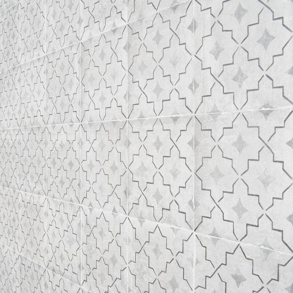 Buy Patras Deco Como 7.87 in. x 7.87 in. Matte Porcelain Floor and Wall ...