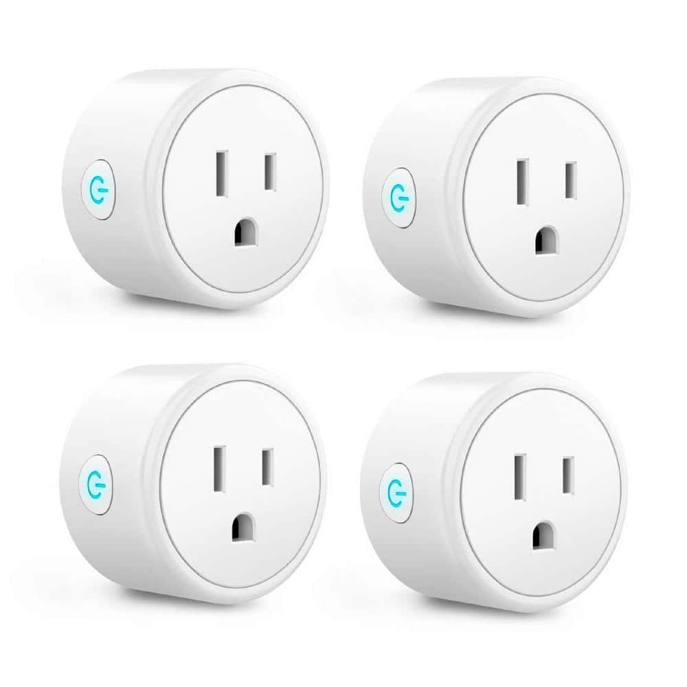 Vrbgify Smart Plug Bluetooth Wi-Fi Smart Outlet for Smart Home, Remote ...