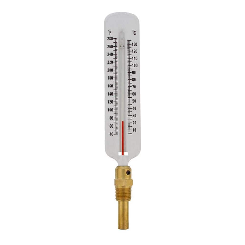 JONES STEPHENS Hot Water and Refrigerant Line Thermometer Straight ...