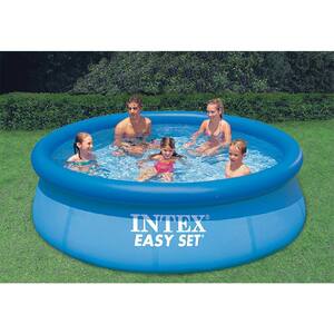 Easy Set 10 ft. Round x 30 in. Deep Inflatable Pool