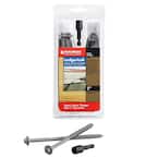 FastenMaster ThruLok 1/4 in. 8 in. External Hex Drive, Hex Head Wood ...