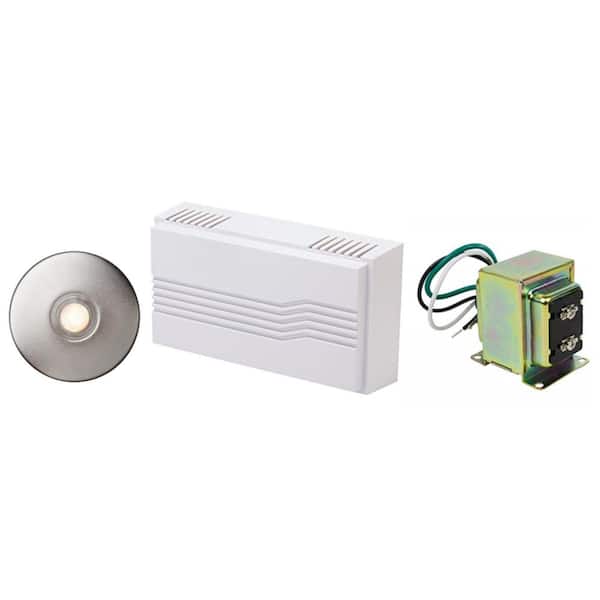 Newhouse Hardware Hardwired Chime Kit with 16-Volt/30VA Transformer and ...