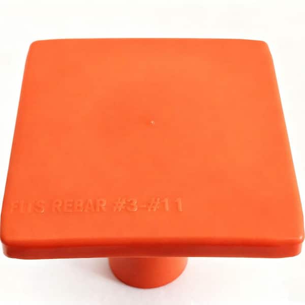 4 in. 3-8# Rebar Safety Cap 90302 - The Home Depot