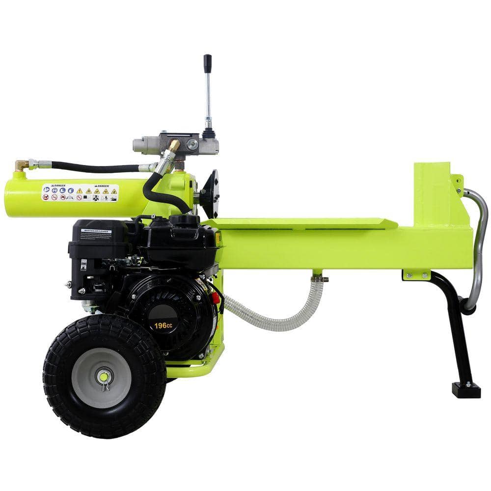 Tenleaf Portable 20-Ton Gas Log Splitter with Auto Return : 7HP Engine ...