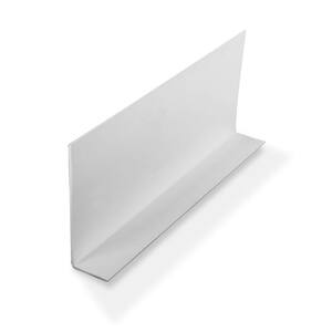 Outwater 1-1/2 in. D x 1-1/2 in. W x 48 in. L White PVC Plastic 90 ...