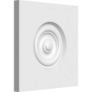 Ekena Millwork 1/2 in. x 6 in. x 6 in. PVC Standard Sedgwick Bullseye ...