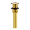 LUXIER 1-1/2 in. Brass Bathroom and Vessel Sink Grid Drain Stopper ...