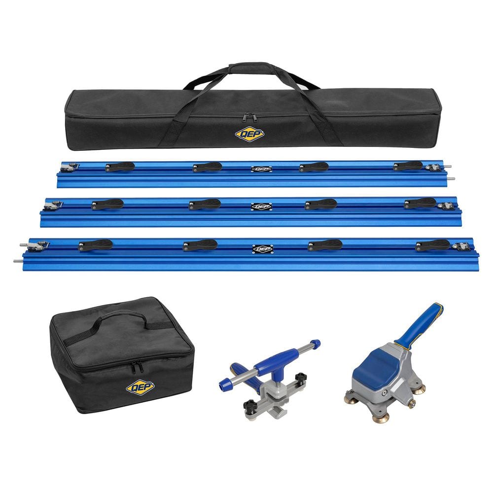 QEP GPTP (Gauged Porcelain Tile Panel) 10 ft. Rail Cutting System with ...