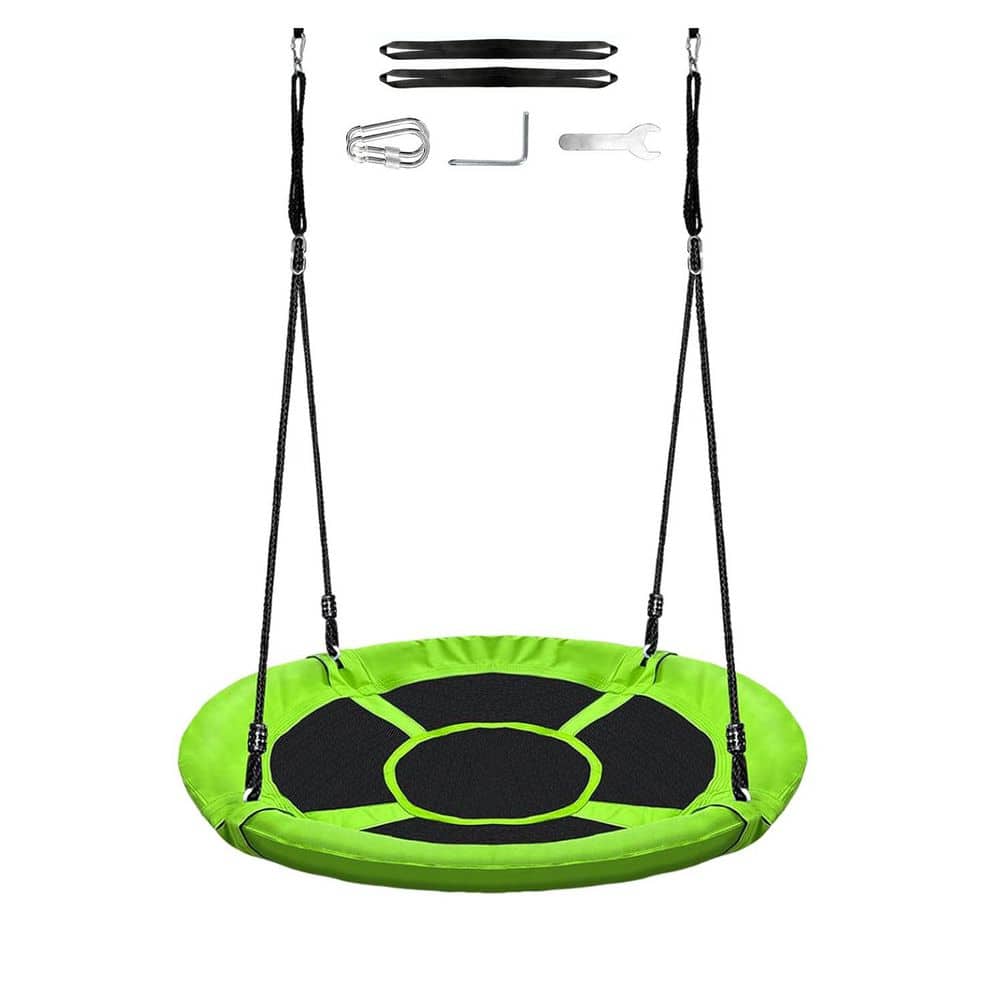 Misopily 40 Saucer Tree Swing for Kids 500 lbs. Capacity Waterproof ...
