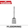 Milwaukee 6 in. SLEDGE SDS-MAX Floor Scraper 48-62-4096 - The Home Depot