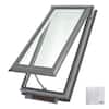 VELUX 21 x 37-7/8 in. Solar Powered Fresh Air Venting Deck-Mount Skylight with Laminated Low-E3 ...