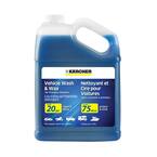 Karcher 1 Gal. Car Wash & Wax Pressure Washer Cleaning Detergent Soap ...