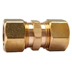 LTWFITTING 5/8 in. O.D. Comp x 1/2 in. FIP Brass Compression Adapter Fitting (5-Pack) HF6610805