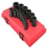 SUNEX TOOLS 1/2 in. Drive Socket Set Impact (13-Piece) SUN2650 - The ...