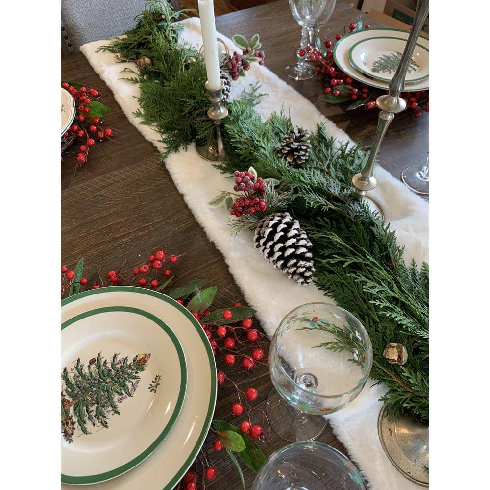 20 ft. Fresh Cut Cedar Garland 395286 - The Home Depot