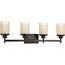 Progress Lighting Alexa Collection 2-Light Antique Bronze Semi-Flush ...