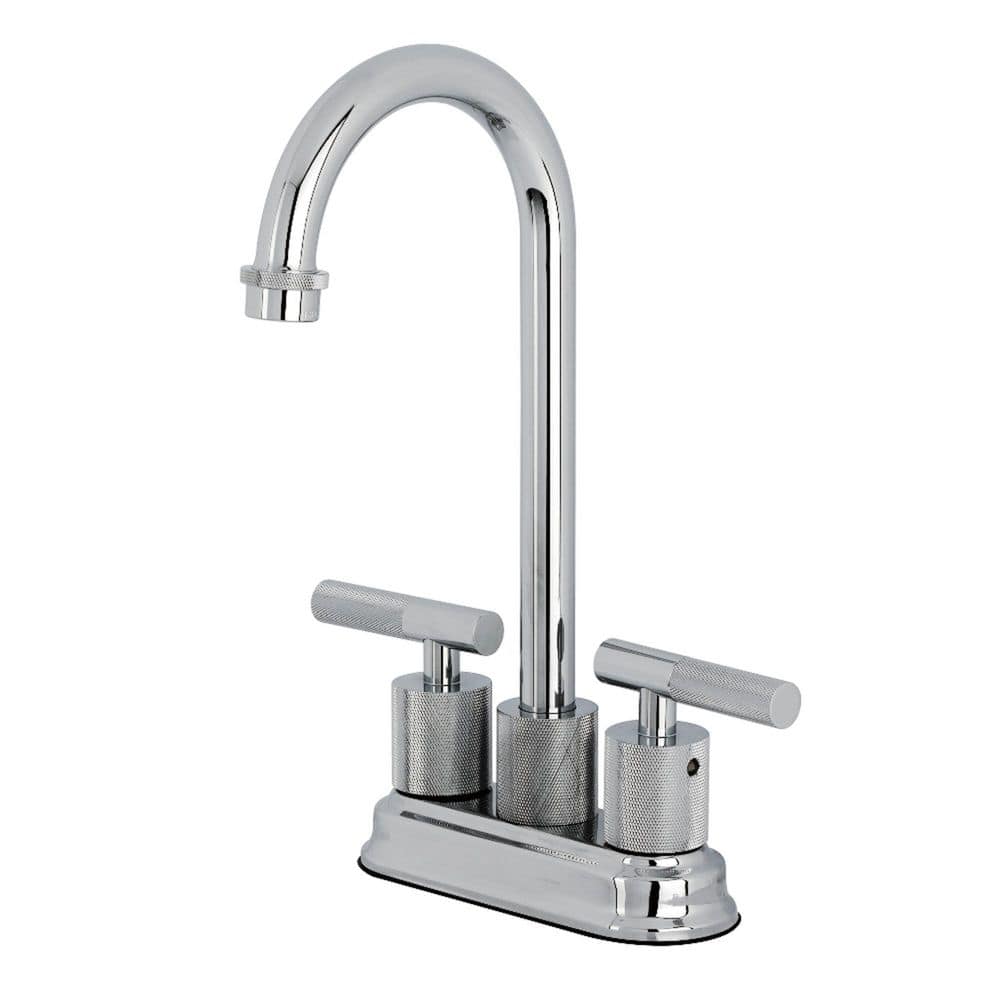 Kingston Brass Convergent 2-Handle Bar Faucet Deckplate Included in ...