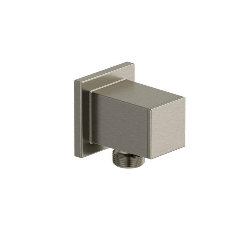 RIOBEL Brass Wall Union in Brushed Nickel 774BN - The Home Depot
