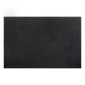 Calloway Mills Rubber Ridge Scraper Doormat 3' x 5' 153483660 - The ...