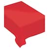 Amscan 80 in. x 60 in. Apple Red Fabric Everyday Table Cover (2-Pack ...