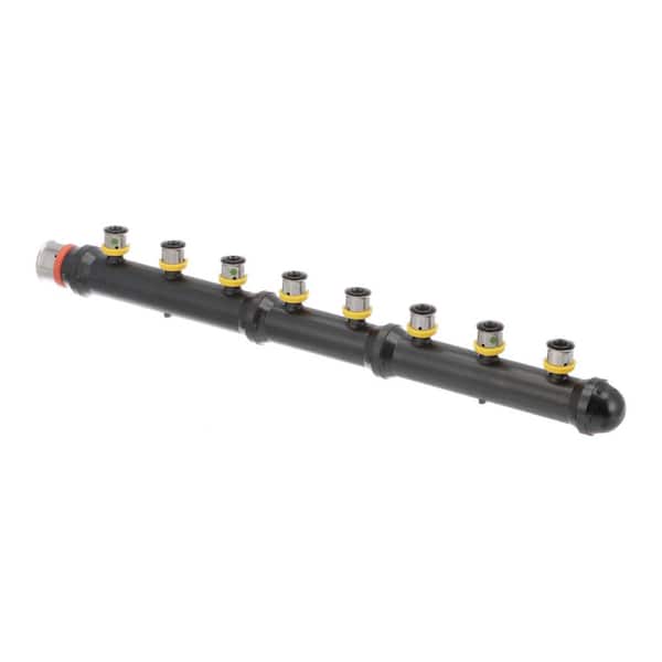 Viega Manabloc 1/2 in. x 5 port Press MiniBloc Polymer Zoning Manifold ...