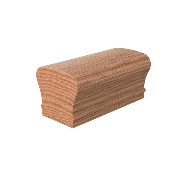 EVERMARK Stair Parts 6000 12 ft. Unfinished Red Oak Wood Craftsman ...