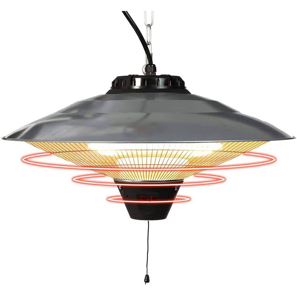 cadeninc 5100 BTU Ceiling Mounted or Hanging Infrared Electric Heater ...