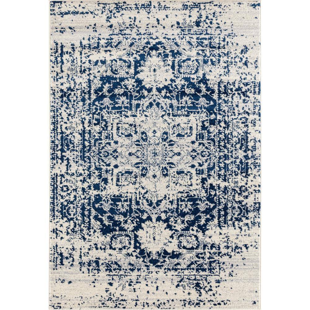 United Weavers Abigail Lileth Midnight Blue 5 ft. x 7 ft. Area Rug 713 ...