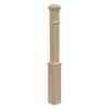 EVERMARK Stair Parts 4191 56 in. x 5 in. Unfinished Poplar Plain Solid ...