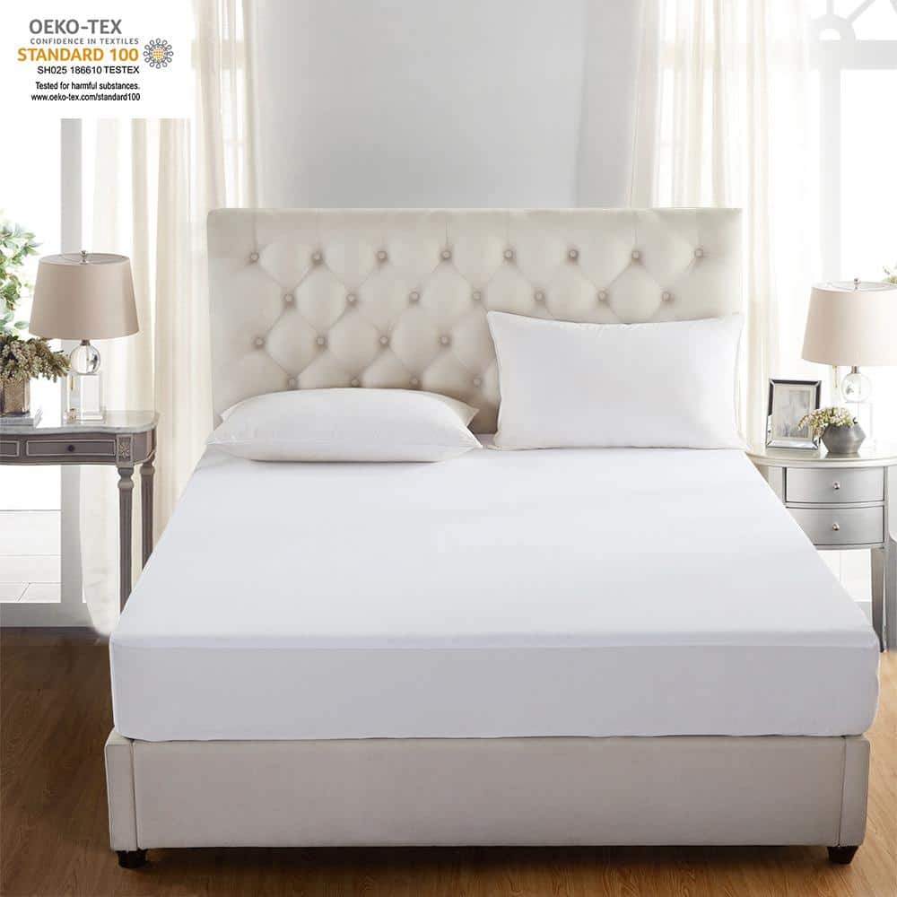 JML King Polyester Waterproof Mattress Protector, Bed Cover WM01-K ...
