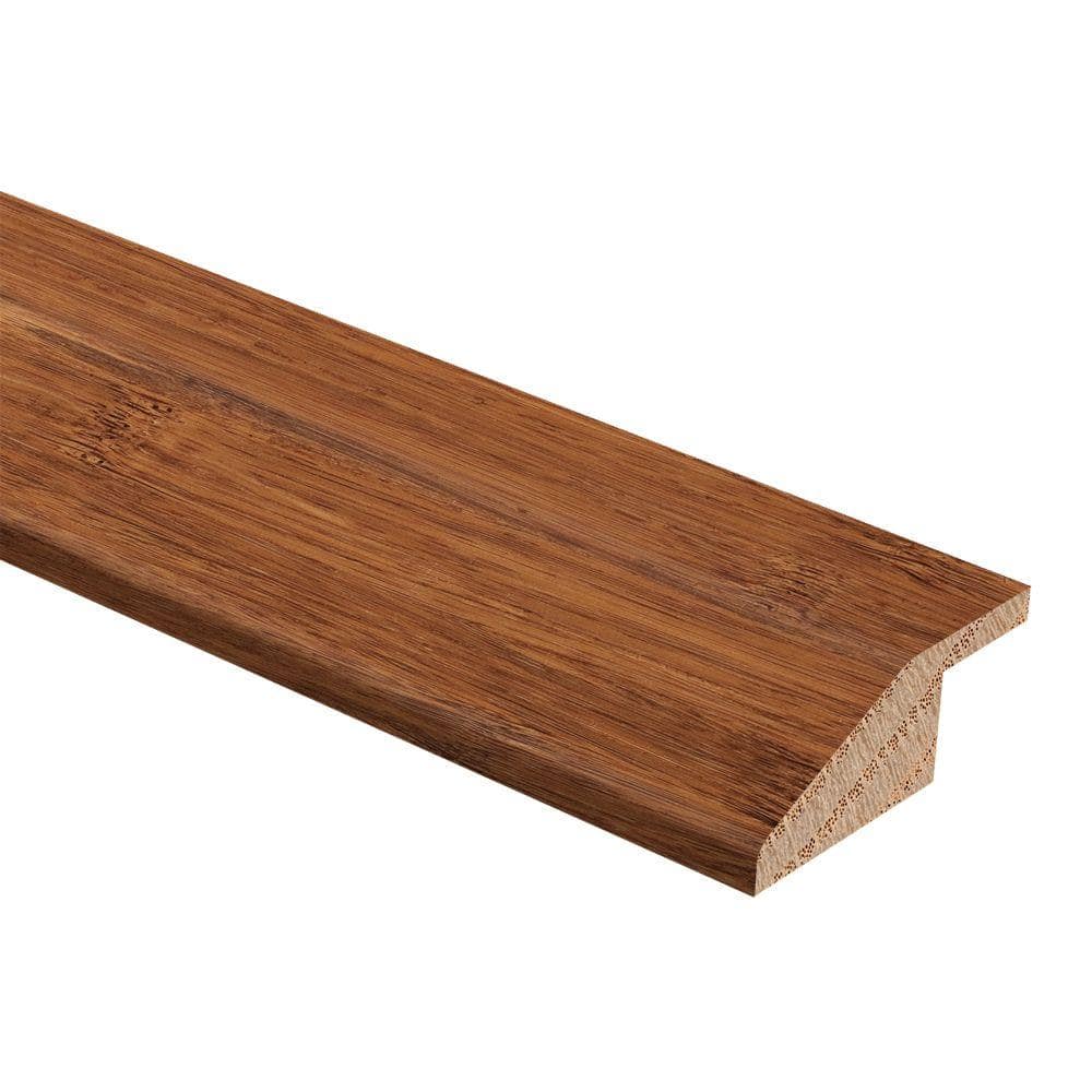 Zamma Strand Woven Bamboo Harvest/Dark Honey/Sunset 3/8 in. T x 1-3/4 ...
