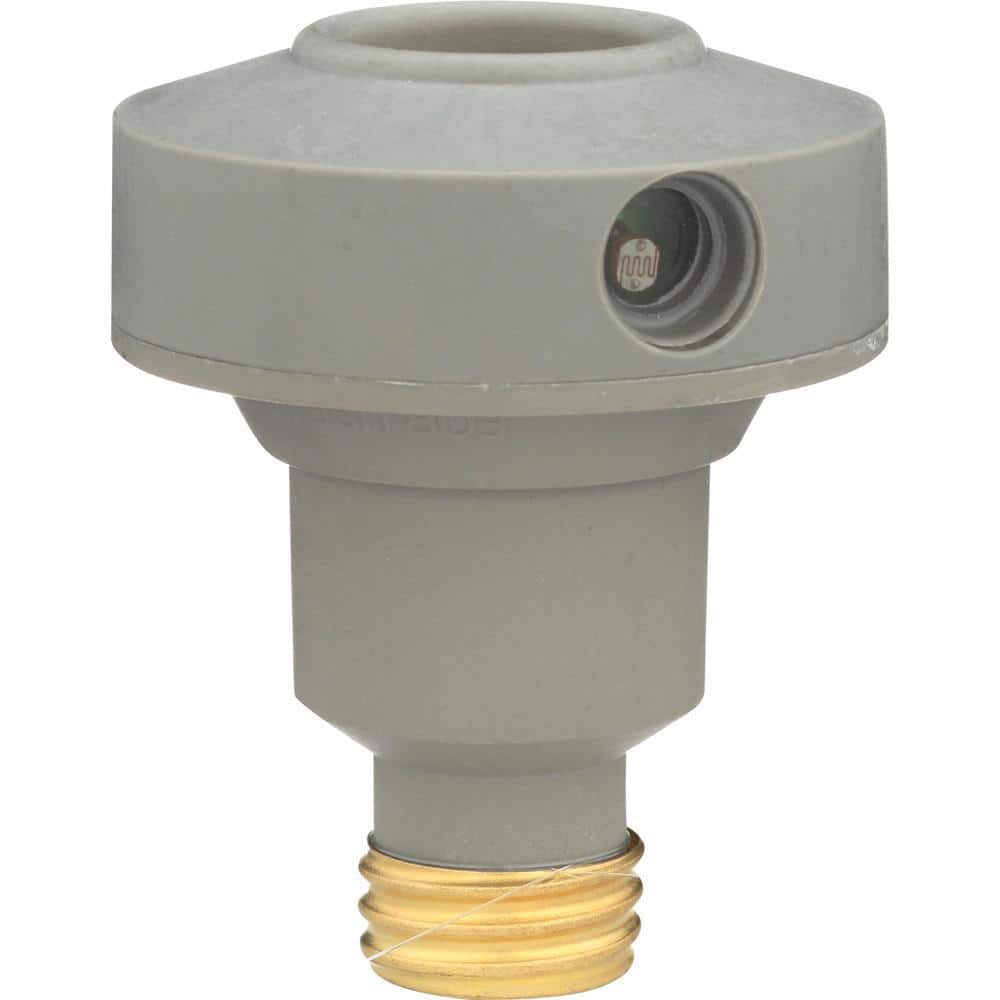 Westek 150-Watt Screw-In Dusk to Dawn Light Control, Gray OLC5CFLBC-4 ...