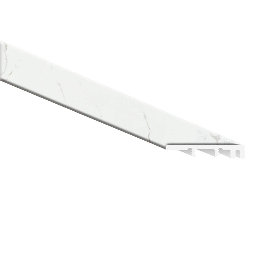 A&A Surfaces Eddinger 1/4 in. T x 1.5 in. W x 94 in. L Luxury Vinyl End ...
