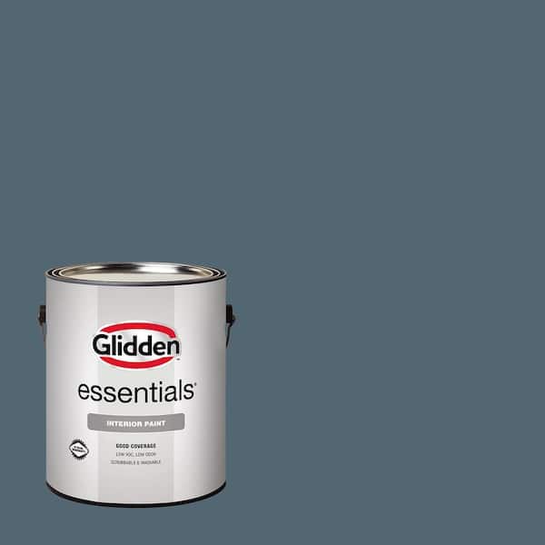 Glidden Essentials 1 gal. PPG1153-6 Silent Night Eggshell Interior ...